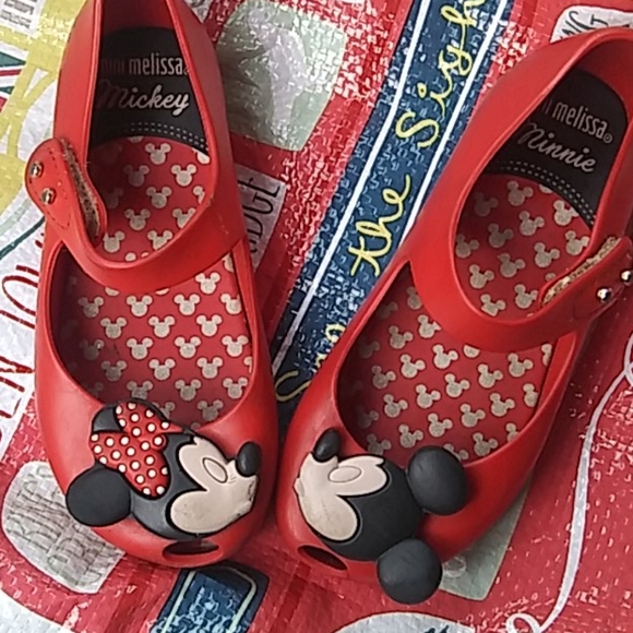 Mini Melissa | Shoes | Minnie Melissa Kissing Minnie Mickey 2 | Poshmark